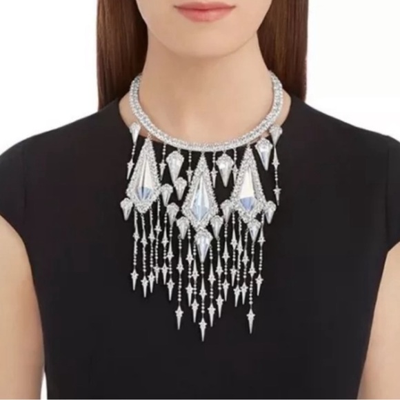 Swarovski | Jewelry | Swarovski Crystal Fabulously Necklace Statement Piece Rare | Poshmark